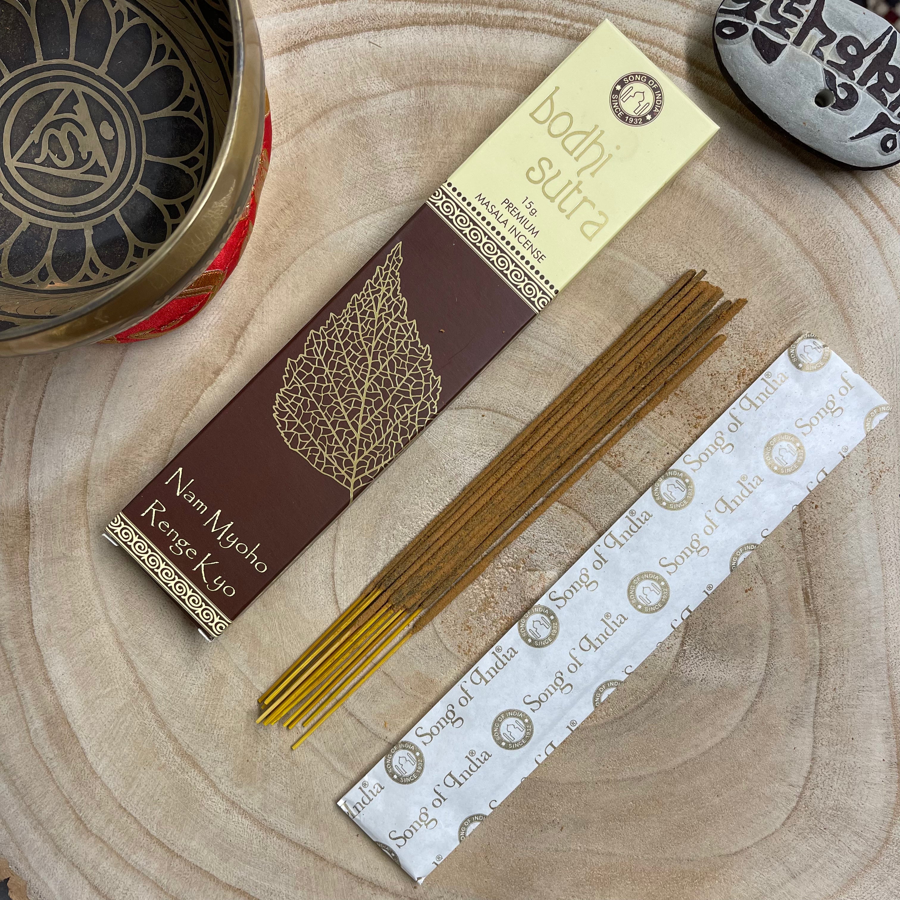 Song Of India Incense Masala Bodhi Sutra – The Buddha Buddha