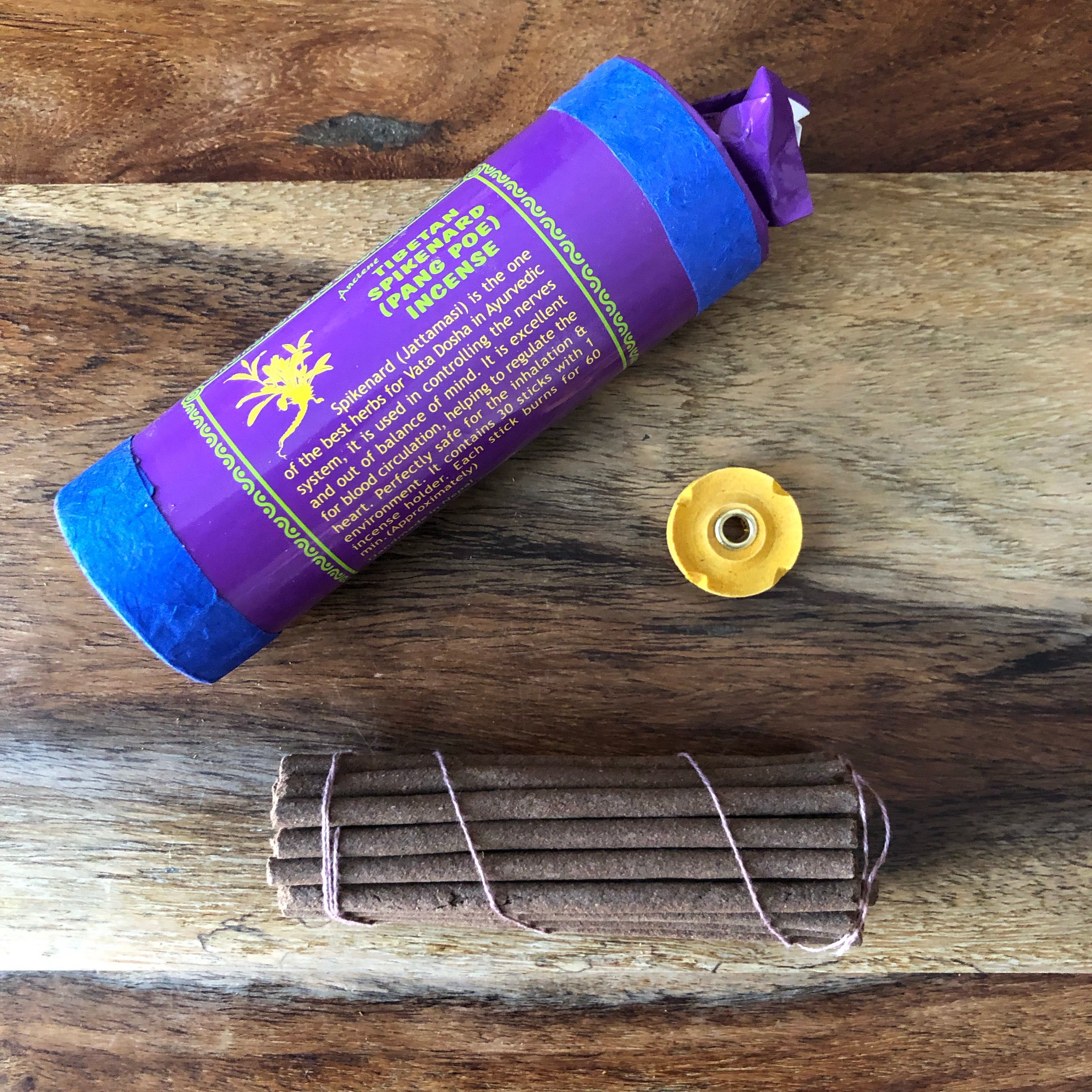 Tibetan Spikenard (Pang Poe) Incense | Tibetan Hand Rolled Incense ...